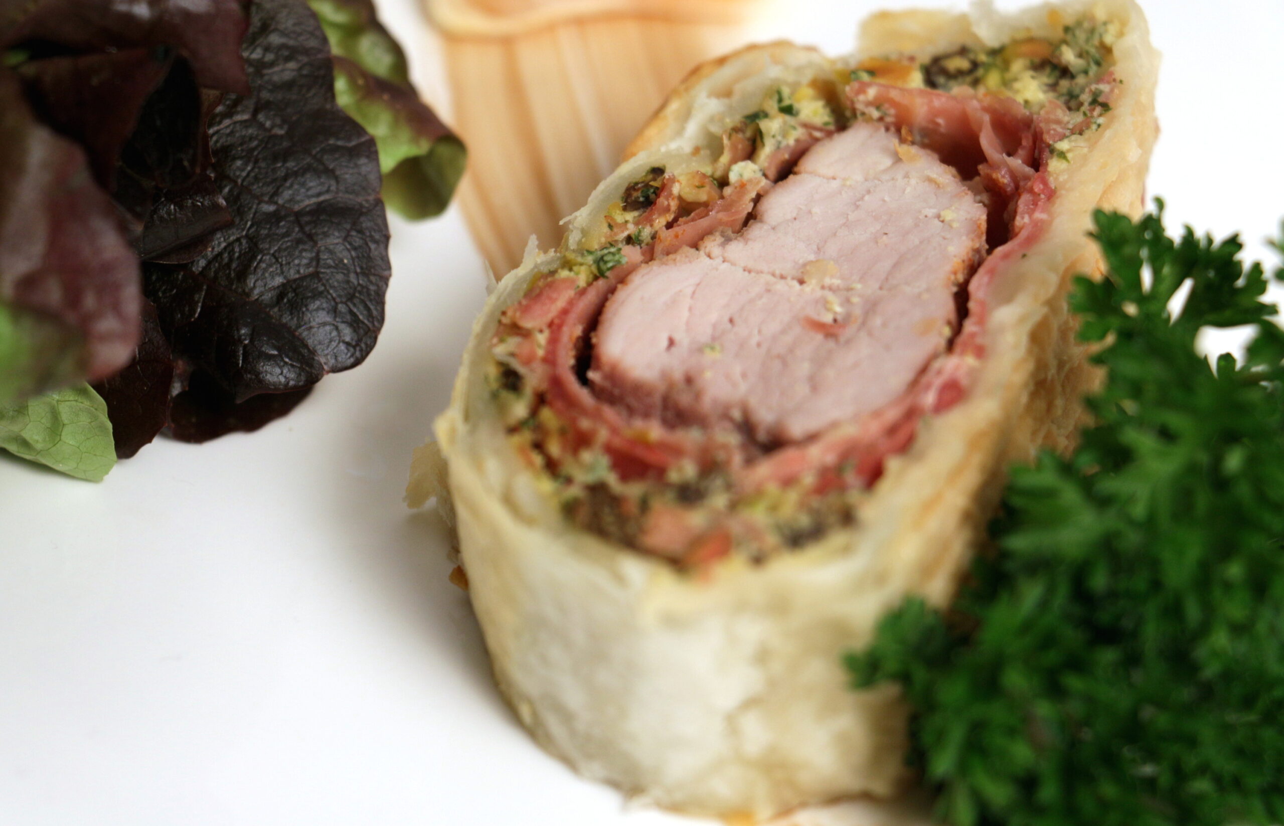 Filet im Teig mit Morcheln und Frischkäse - Cookinesi