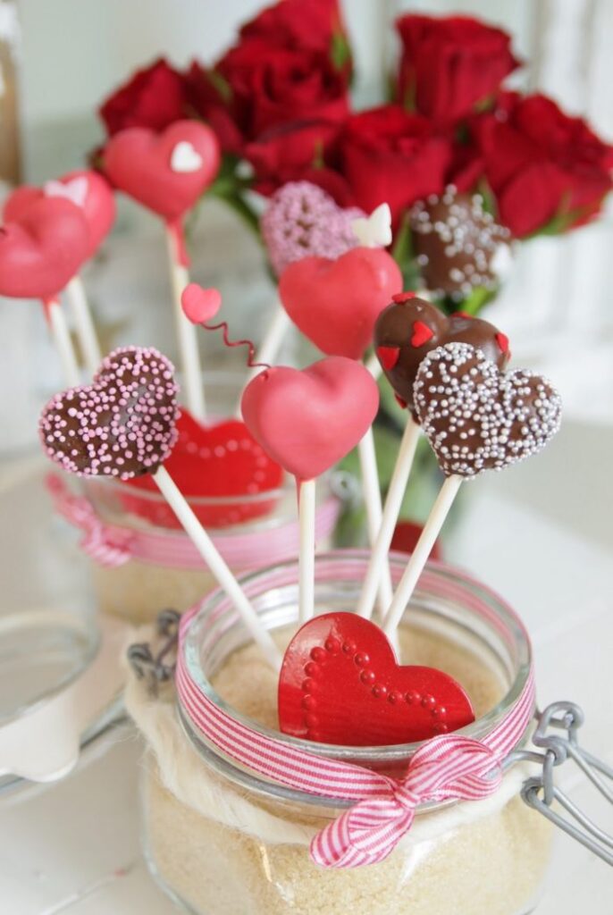 Valentinstags Cakepops - Cookinesi
